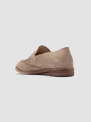 Officine Creative Lexikon 516 Leather Penny Loafers - Beige