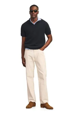 Naadam Short Sleeve Polos For Men