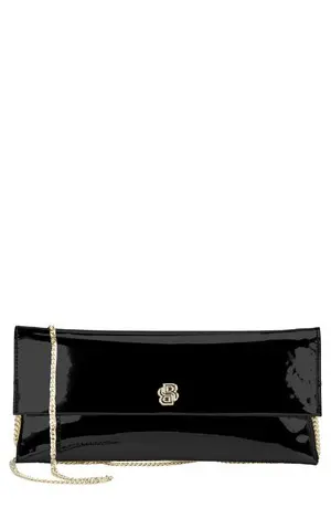 Hugo Beyond Faux Leather Clutch - Black