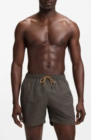 BOSS Vibe Swim Trunks - Black