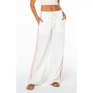 Roxy Wide Leg Bottoms For Women