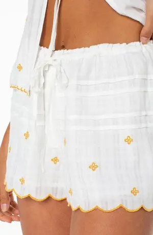 Roxy Full Bloom Halter Top - Cloud Dancer