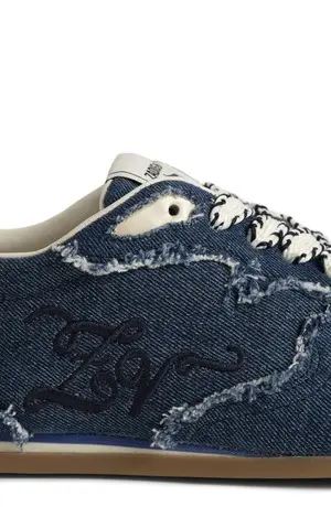 Zadig&Voltaire Denim Dance Sneakers - Silent