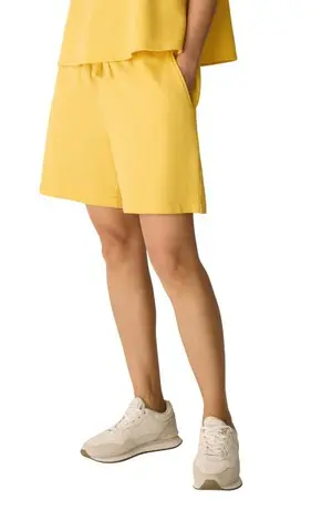 Eileen Fisher Organic Cotton Drawstring Walking Shorts