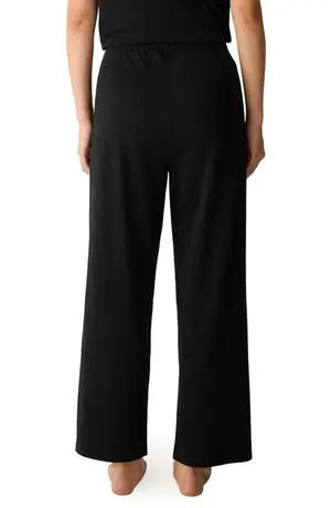 Eileen Fisher Pull-on Organic Cotton Ankle Pants