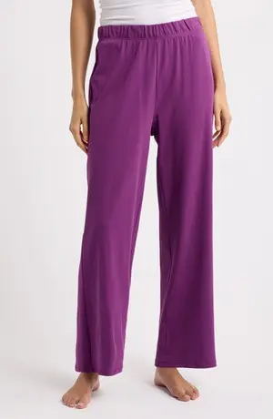 Eileen Fisher Pull-on Organic Cotton Ankle Pants - Jam