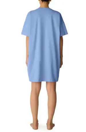 Eileen Fisher Crewneck Organic Cotton Sleep Shirt