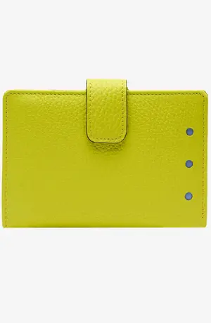 TUSK Ascot Slim Wallet Lime