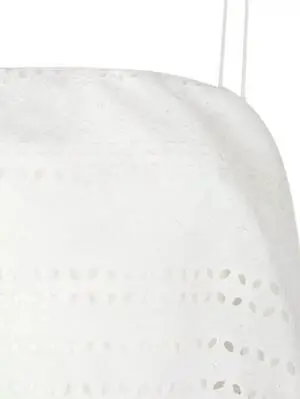 Faithfull The Brand Broderie Scalloped Top