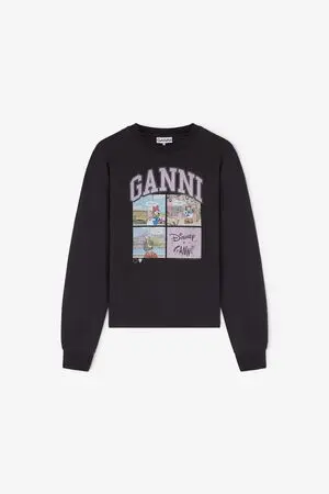 GANNI X Disney Daisy Duck Long-sleeve T-shirt - Mixed