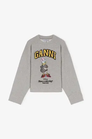 GANNI X Disney Daisy Duck Sweatshirt - Grey