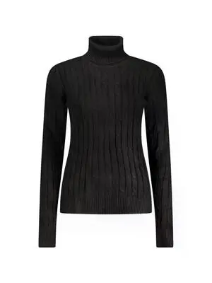 NORWAY 1963 Cable-knit Turtleneck Sweater