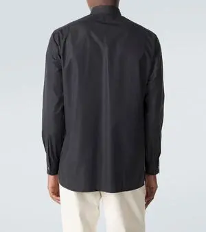 Charvet Cotton Poplin Shirt - Black
