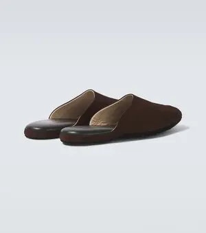 Charvet Suede Slippers