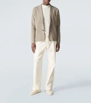 Thom Sweeney Cotton Crêpe Blazer