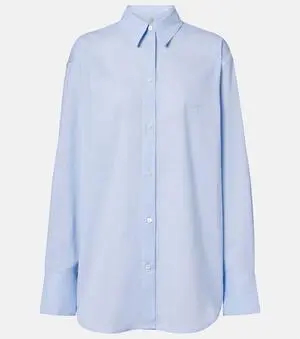 TOTEME Oversized Cotton And Linen Shirt