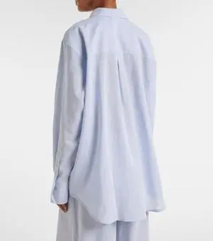 TOTEME Oversized Cotton And Linen Shirt