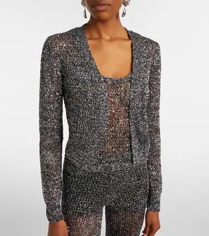 Missoni Sequined Lamé Cardigan