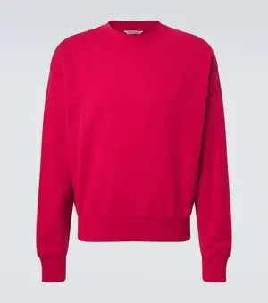 Auralee Cotton, Wool And Silk Sweatshirt