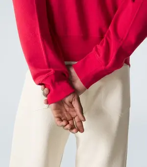 Auralee Cotton, Wool And Silk Sweatshirt