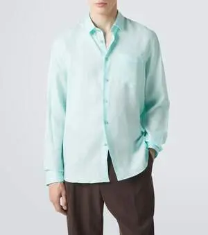 Vilebrequin Linen Shirt - Blue