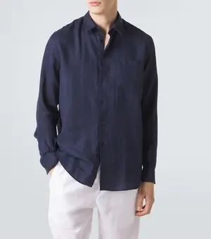 Vilebrequin Linen Shirt - Blue