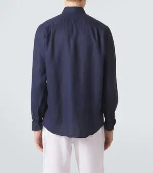 Vilebrequin Linen Shirt - Blue
