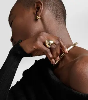 JENNIFER FISHER Puffy Heart Ring - Gold