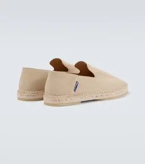 Vilebrequin Embroidered Canvas Espadrilles - Beige