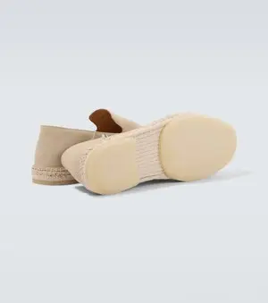 Vilebrequin Embroidered Canvas Espadrilles - Beige