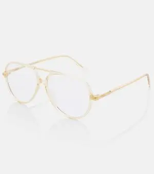 Valentino Garavani V Vlogo Aviator Glasses