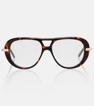 Loewe Aviator Glasses - Brown
