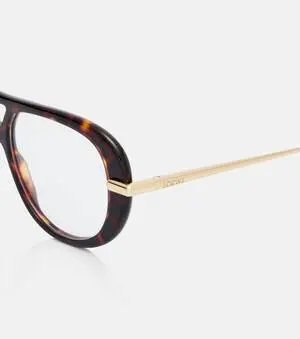 Loewe Aviator Glasses - Brown