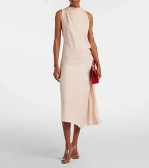 CHRISTIAN LOUBOUTIN Just Nothing Leather-trimmed Tpu Mules