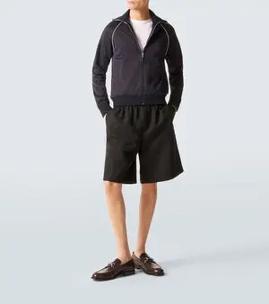 Gucci Gg Technical Jacquard Track Jacket