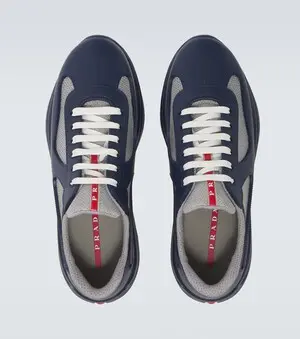 Prada America's Cup Sneakers - Blue