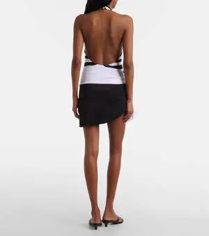 Balmain Asymmetric Beach Cover-up