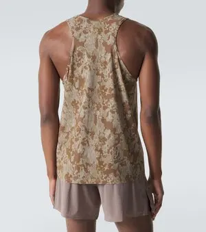 Satisfy Space‑o Camouflage Tank Top - Brown