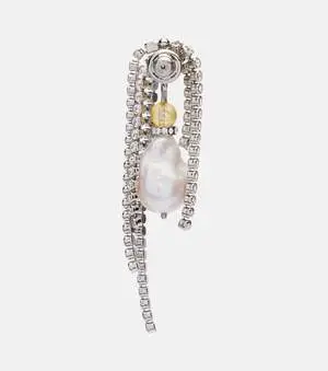 Dries Van Noten Embellished Drop Earrings