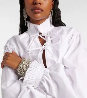 Dries Van Noten Embellished Drop Earrings