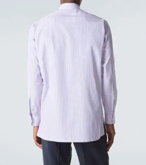 Charvet Striped Cotton Poplin Shirt