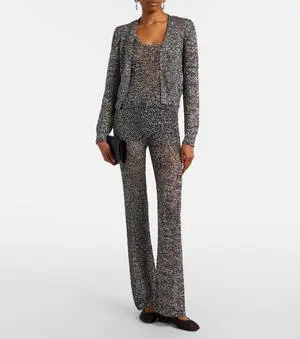 Missoni Sequined Lame Cardigan