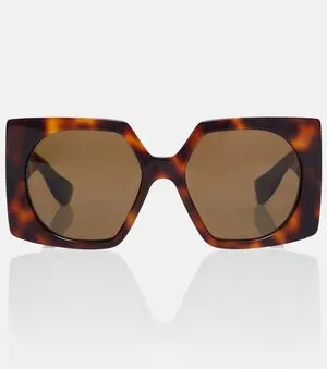 Valentino Garavani Vlogo Oversized Sunglasses - Brown