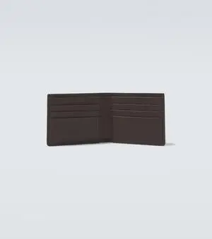 Brunello Cucinelli Leather Bi-fold Wallet - Brown