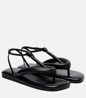 Givenchy Leather Boudoir Thong Sandals