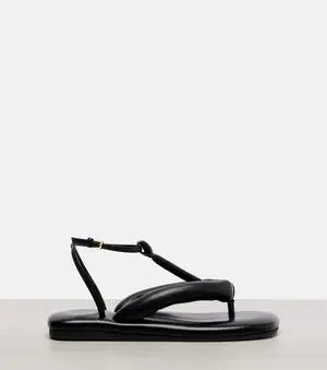 Givenchy Leather Boudoir Thong Sandals