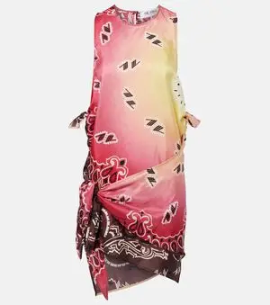 Attico Tie Detailed Cocktail Dresses