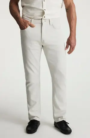 34 Heritage Courage Straight-leg Twill Pants - Bone Elite