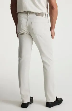 34 Heritage Courage Straight-leg Twill Pants - Bone Elite