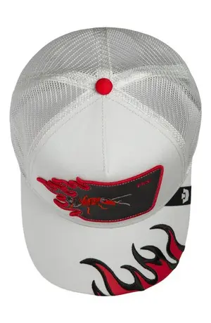 GOORIN BROS Fire Flames Embroidered Trucker Hat